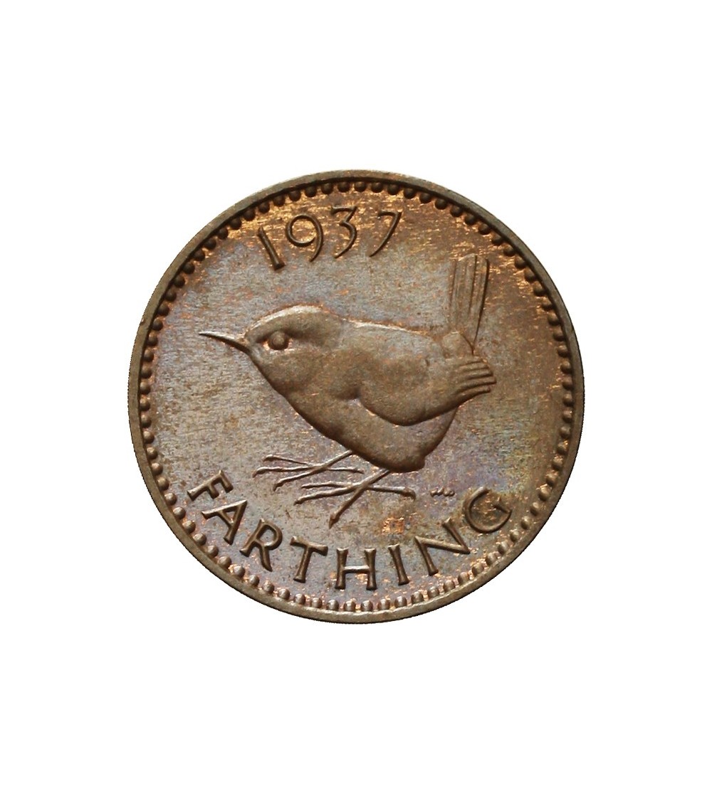 Wielka Brytania farthing 1937 - Proof