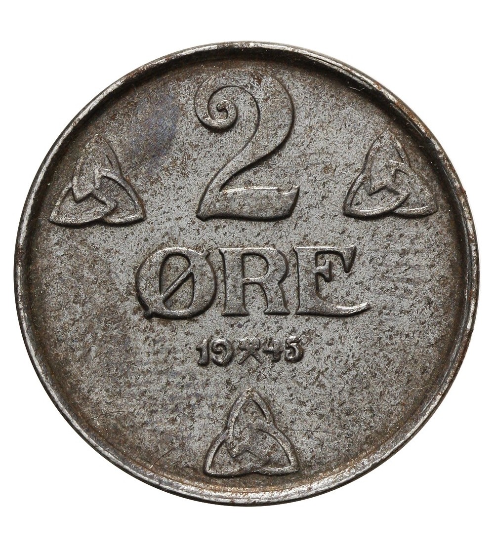 Norway 2 Ore 1945