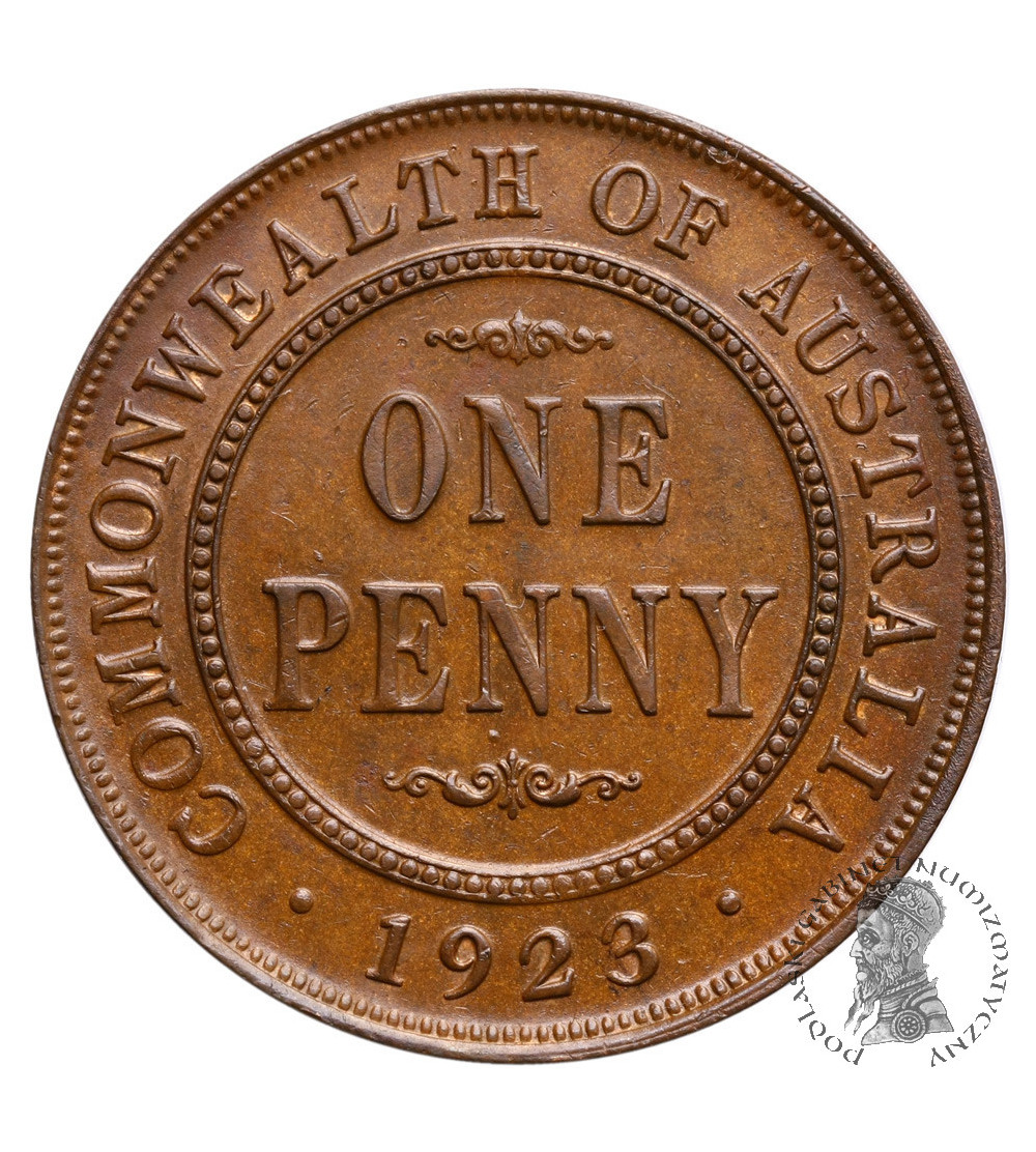 Australia, 1 Penny 1923, Jerzy V