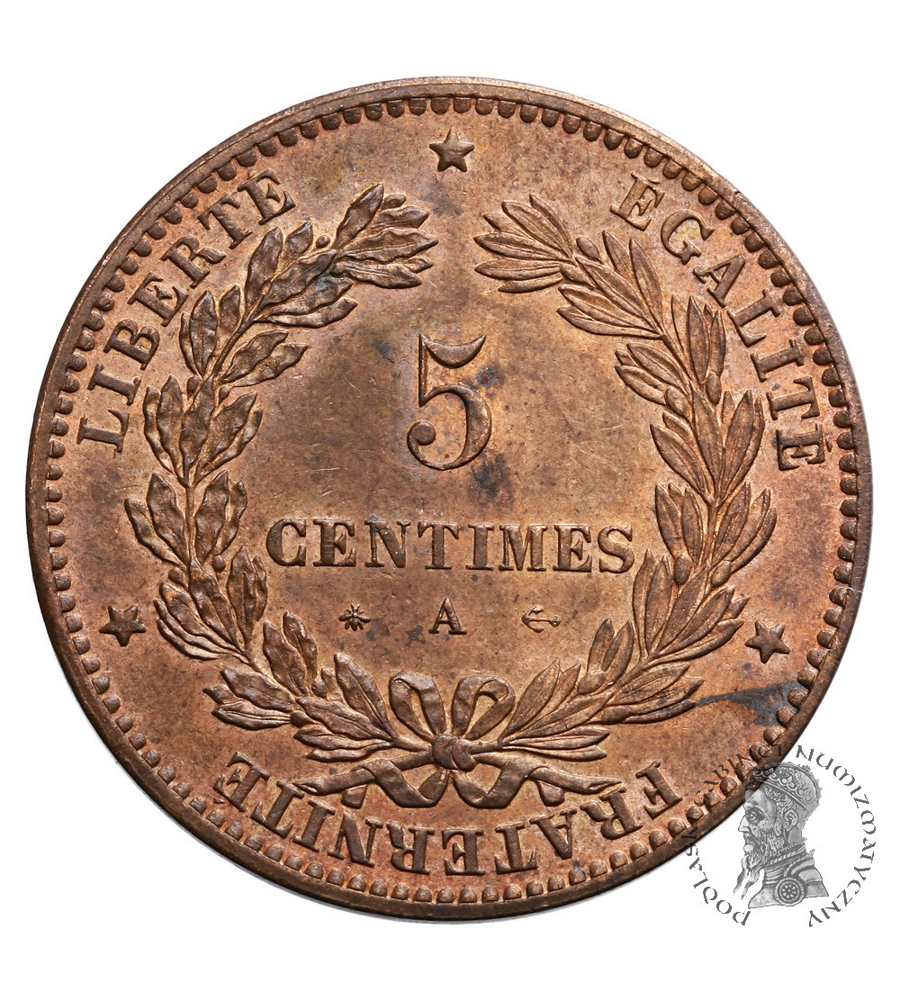 France 5 Centimes 1872 A