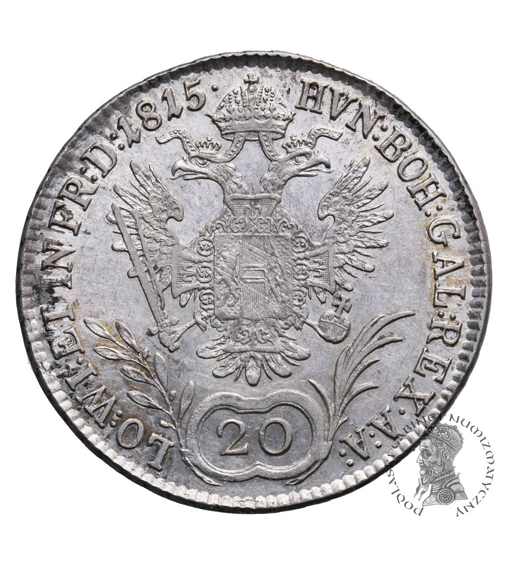 Austria 20 Kreuzer 1815 A, Wien, Franz I