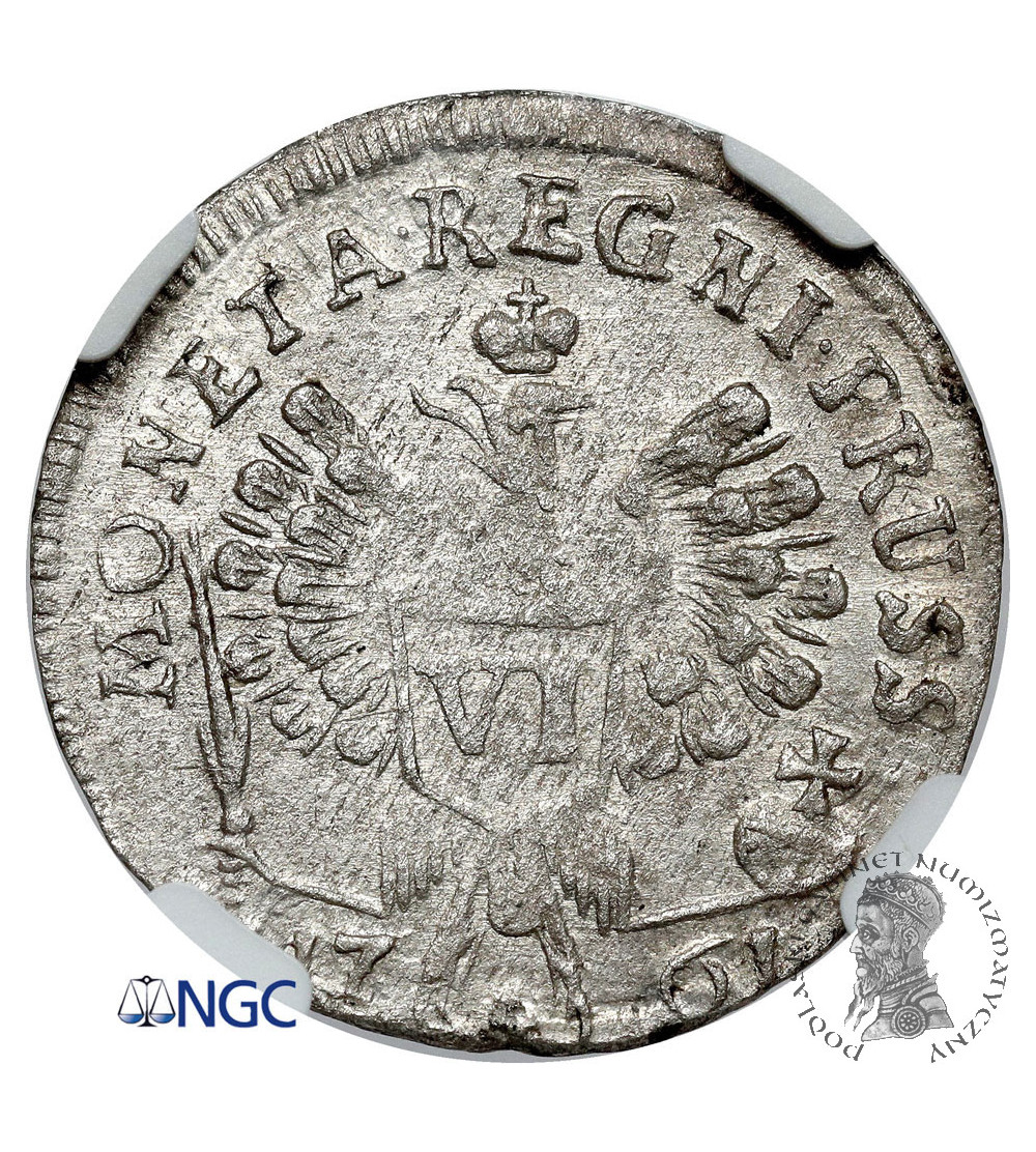 Russia, for East Prussia. Szostak (6 Groschen) 1761, Königsberg ...