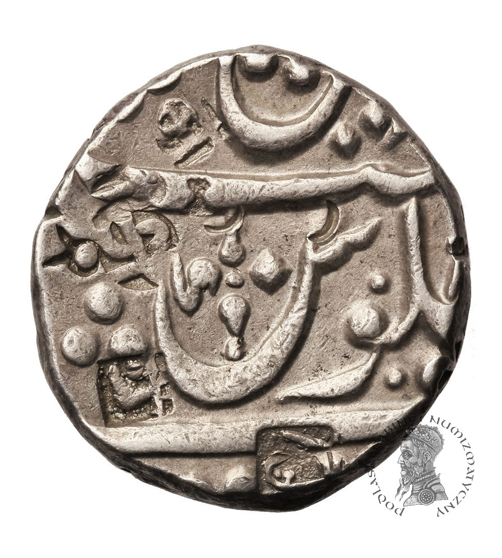 India - Maratha Confederacy. Ankushi AR Rupee, Poona (Poota) mint, in ...