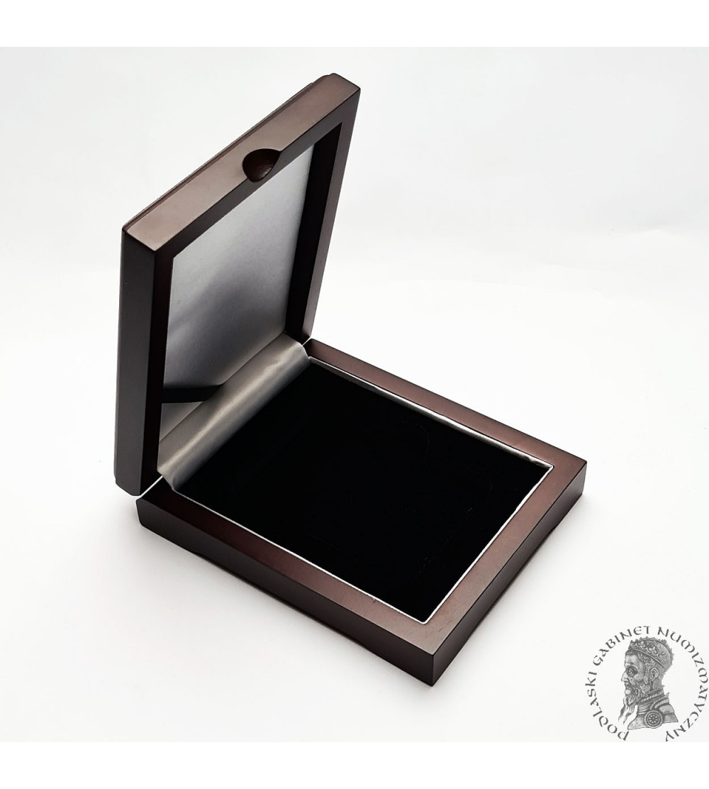 Luxury wooden coin box for NGC slab