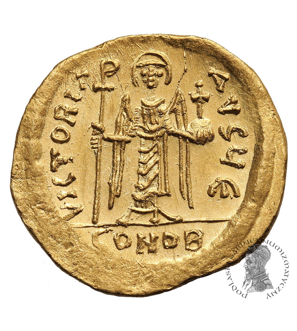 Bizancjum, Fokas, 602-610 AD. AV Solid, ok 607-610 AD, mennica ...