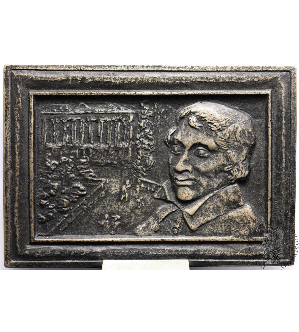 Polska, PRL (1952–1989), Poznań. Plakieta 1986, Edward Raczyński w 200 ...