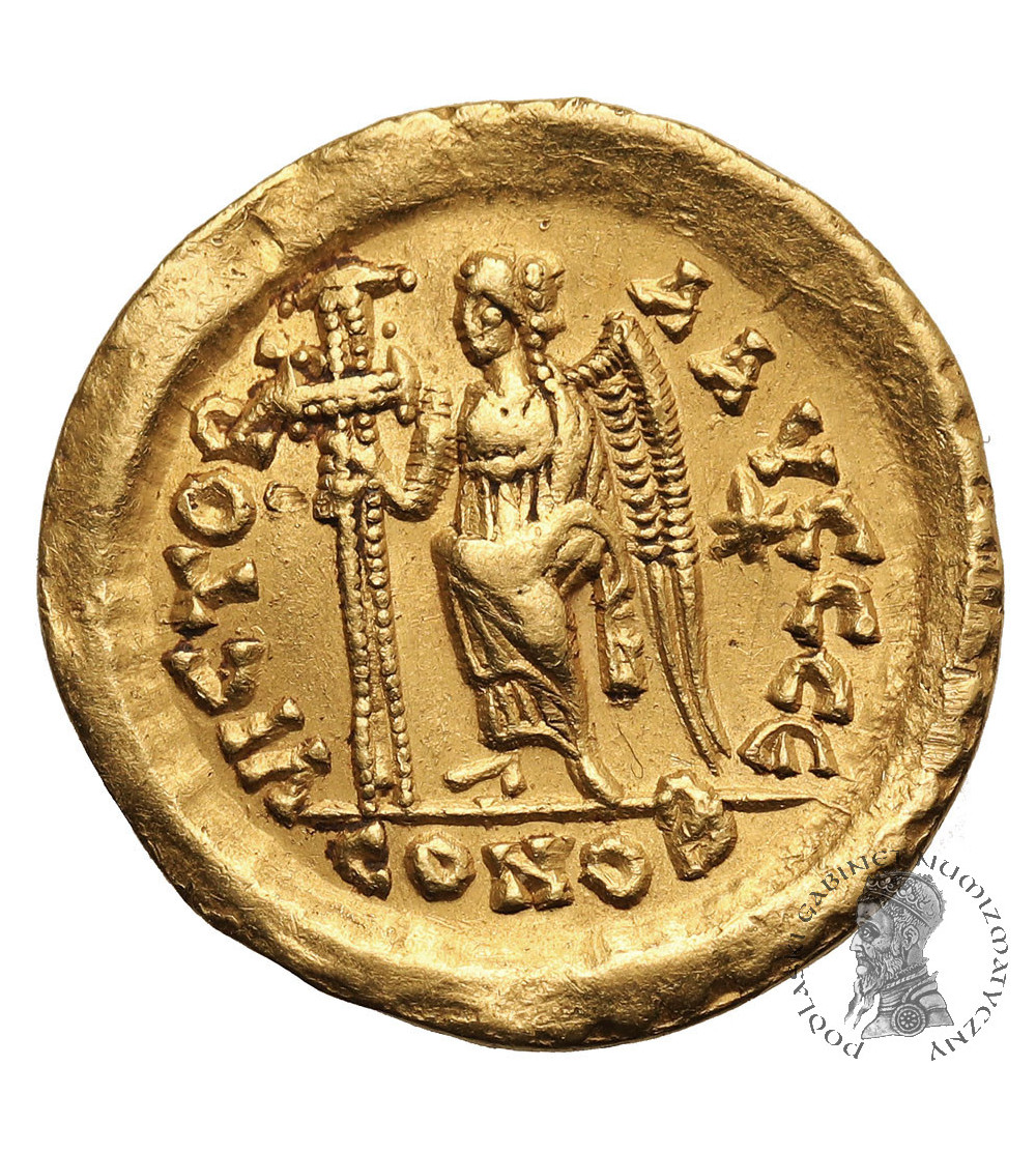 Byzantine Empire, Leo I AD 457-474. AV Solidus, struck ca. 457-468 AD ...