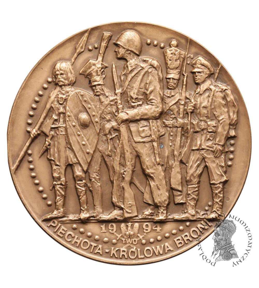 Polska. Medal 1994, Piechota Polska, Piechota - Królowa Broni. seria T.W.O.