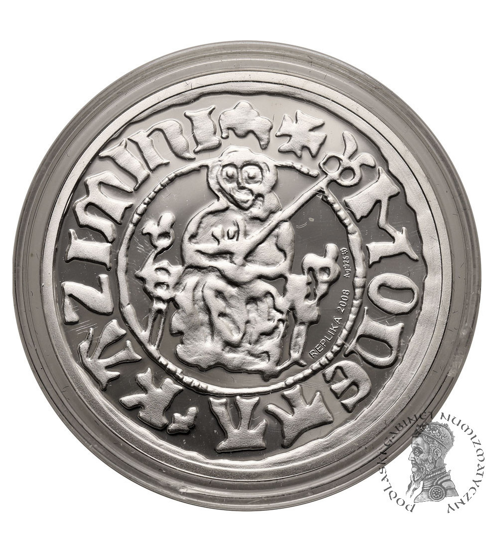 Poland. Replica of Casimir the Great Kwartnik - Silver