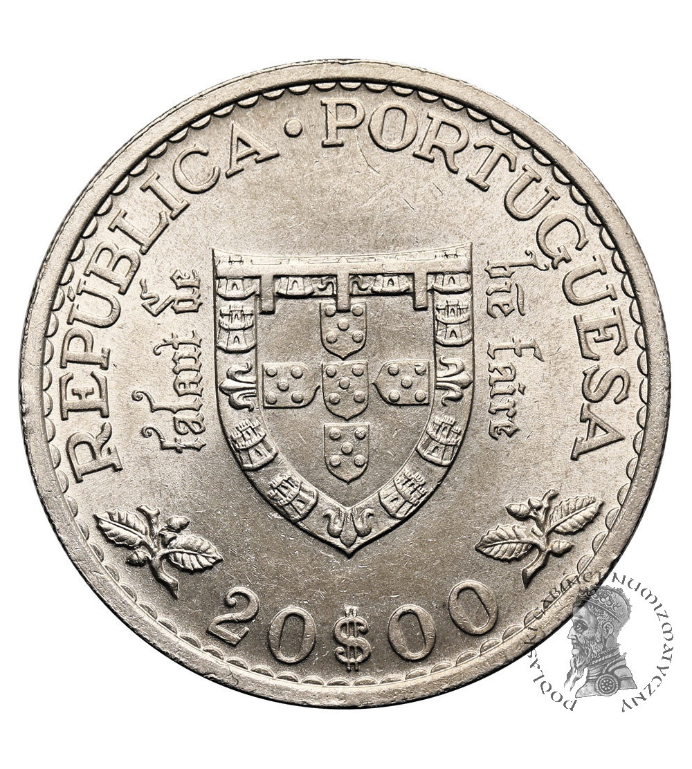 Portugal, Second Republic (1926-1974). 20 Escudos 1960, 500th ...