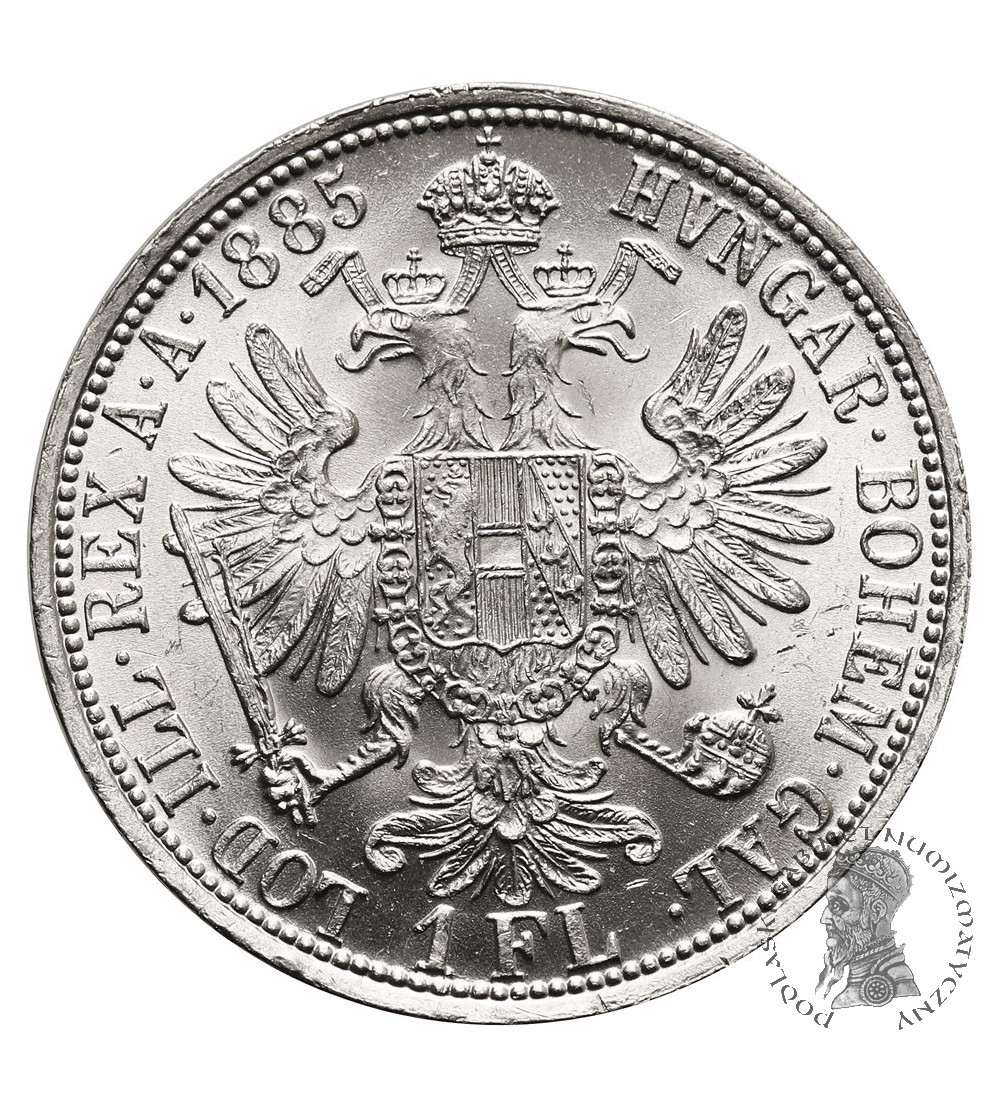Austria, Francis Joseph I (1848-1916). 1 Florin 1885 A, Vienna
